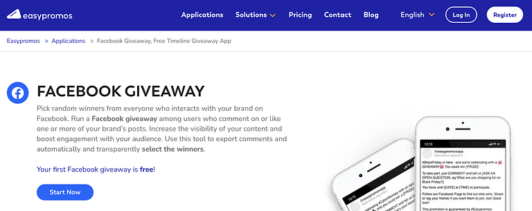 Facebook comment picker tools for running fair giveaways